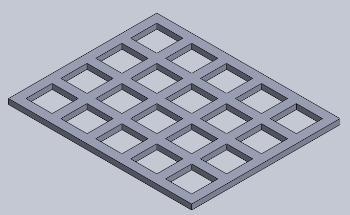Matrices - Matriz lineal en SolidWorks ~ Aprender SolidWorks haciendo ...