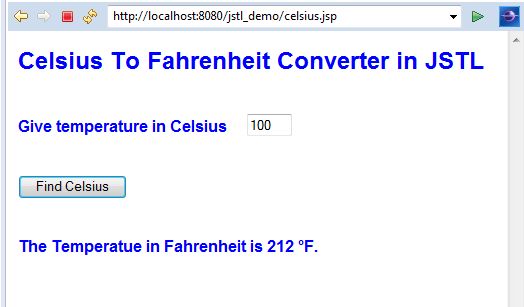 Free Programming Source Codes And Computer Programming Tutorials Celsius To Fahrenheit