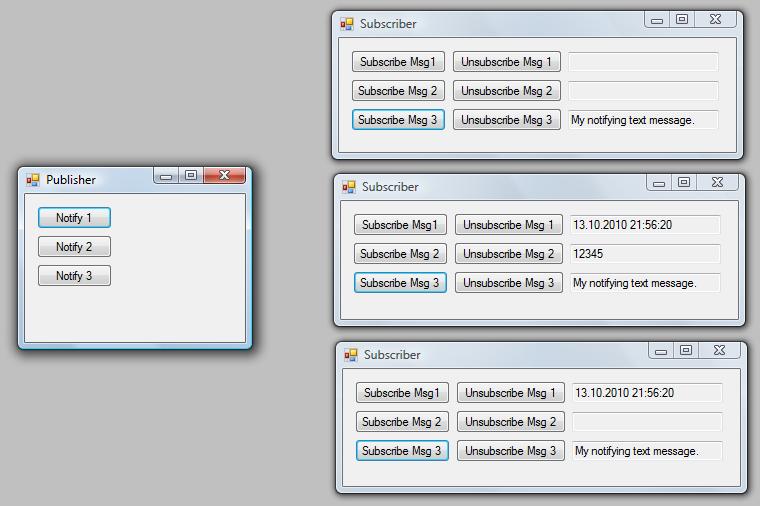 eneter.net: Publish-Subscribe Communication eneter.net: Publish-Subscribe Communication