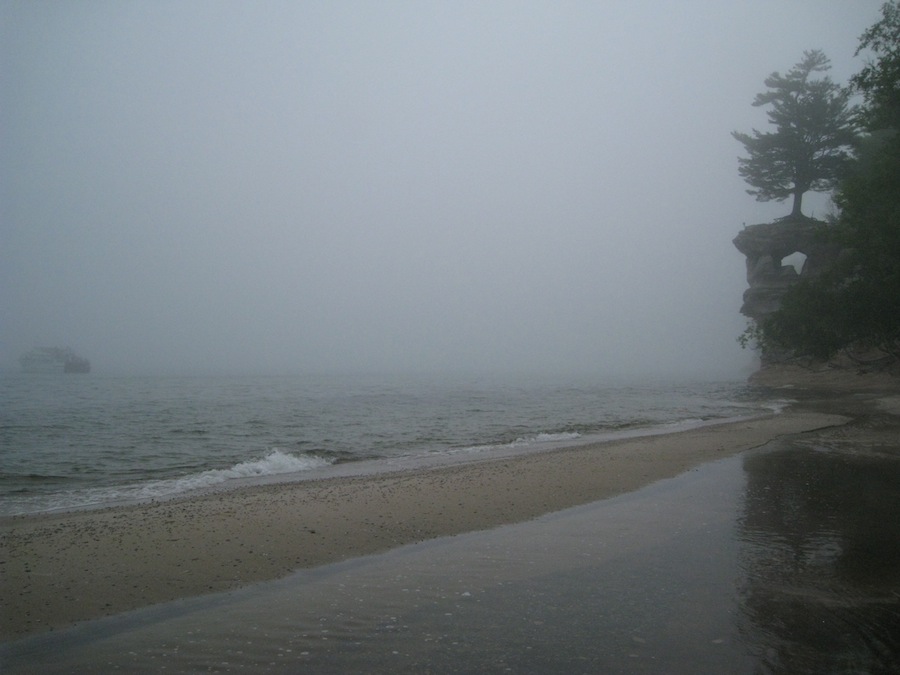 Black Coffee at Sunrise: Pictured Rocks National Lakeshore | Day One: