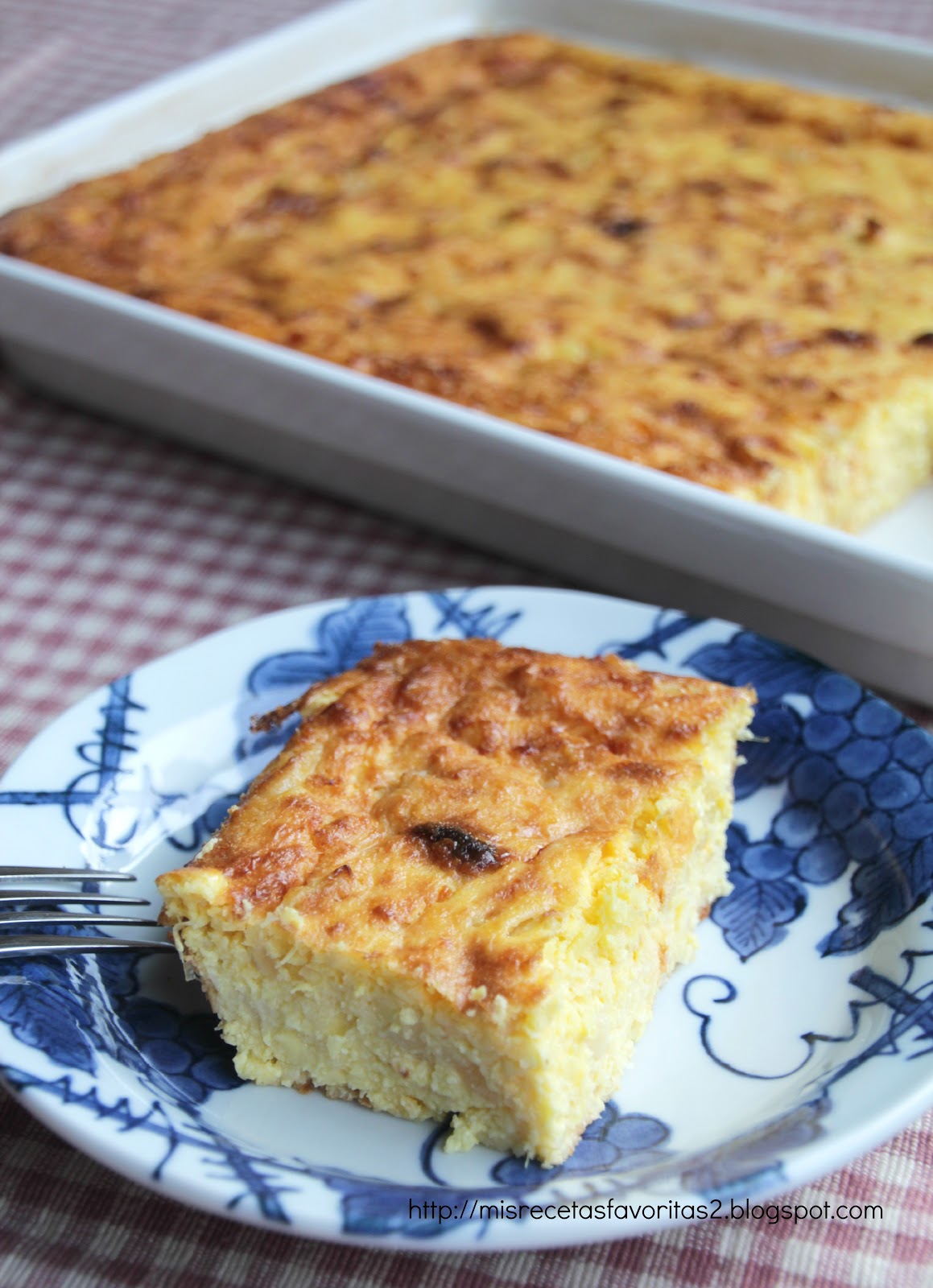 Chipa guasú - Mis recetas favoritas by Hilmar