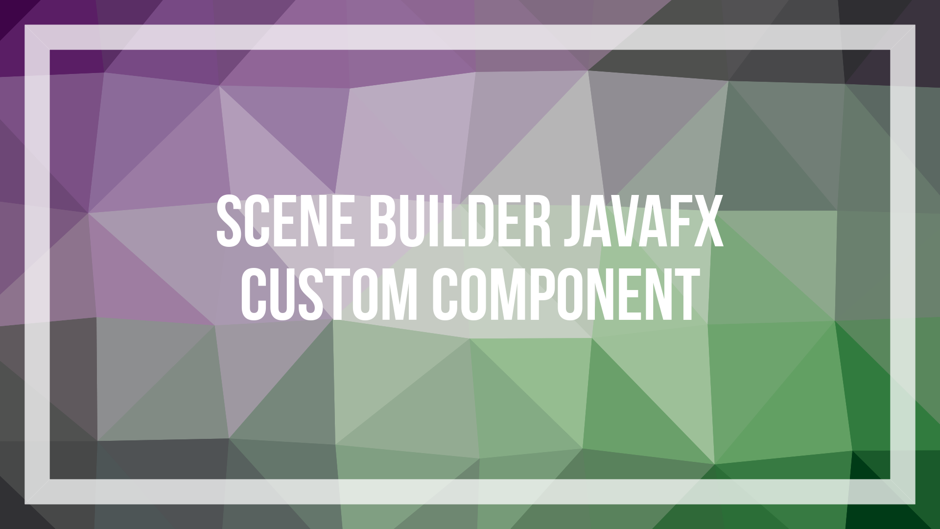 JavaFX FXML : importation de composants personnalisés dans Scene ...