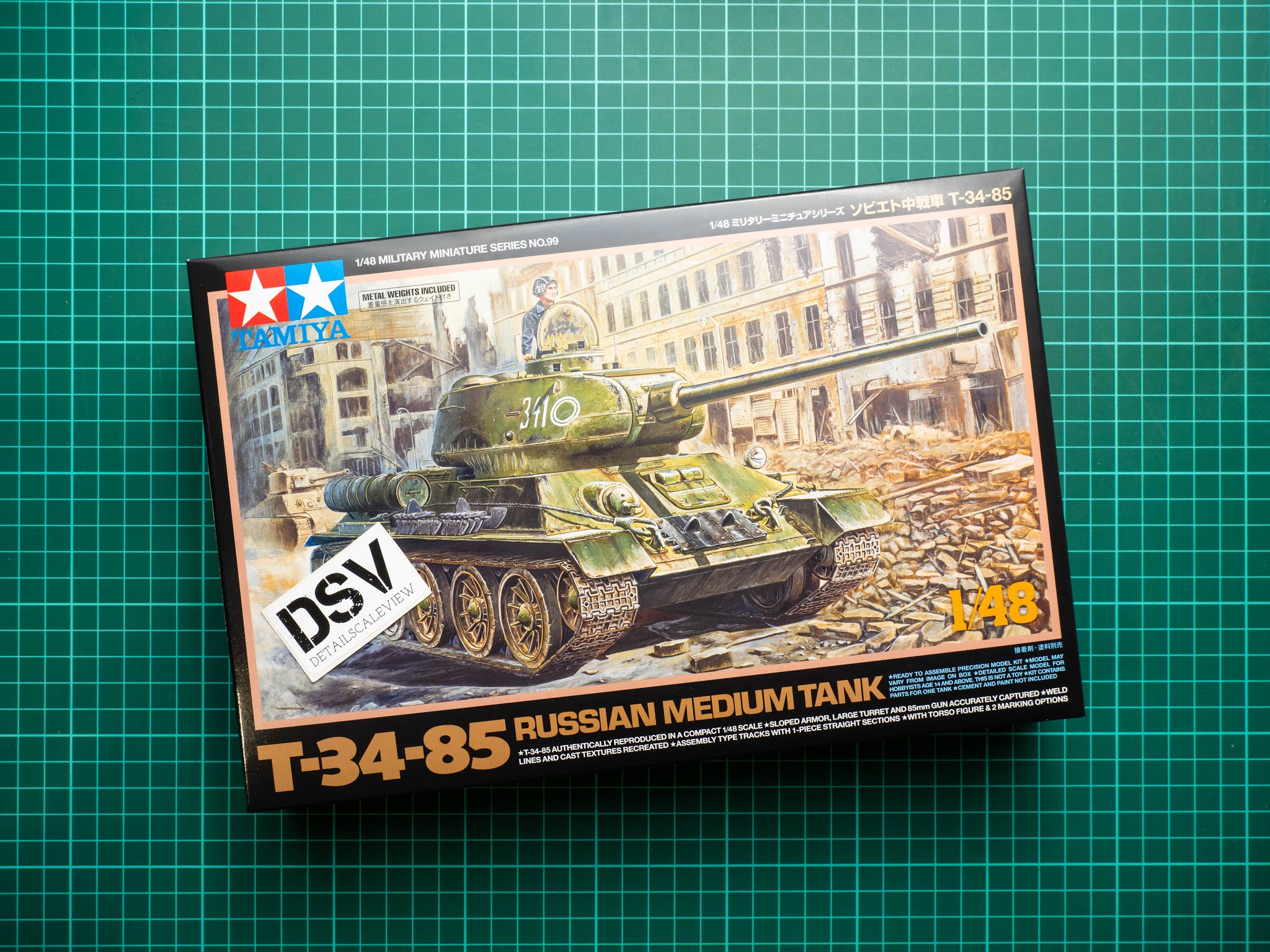 Tamiya 1/48 T-34-85 (32599) - DetailScaleView