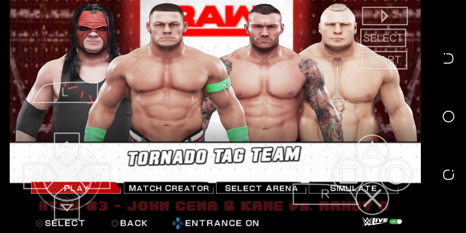 WWE 2k20 PPSSPP – PSP Iso For Android