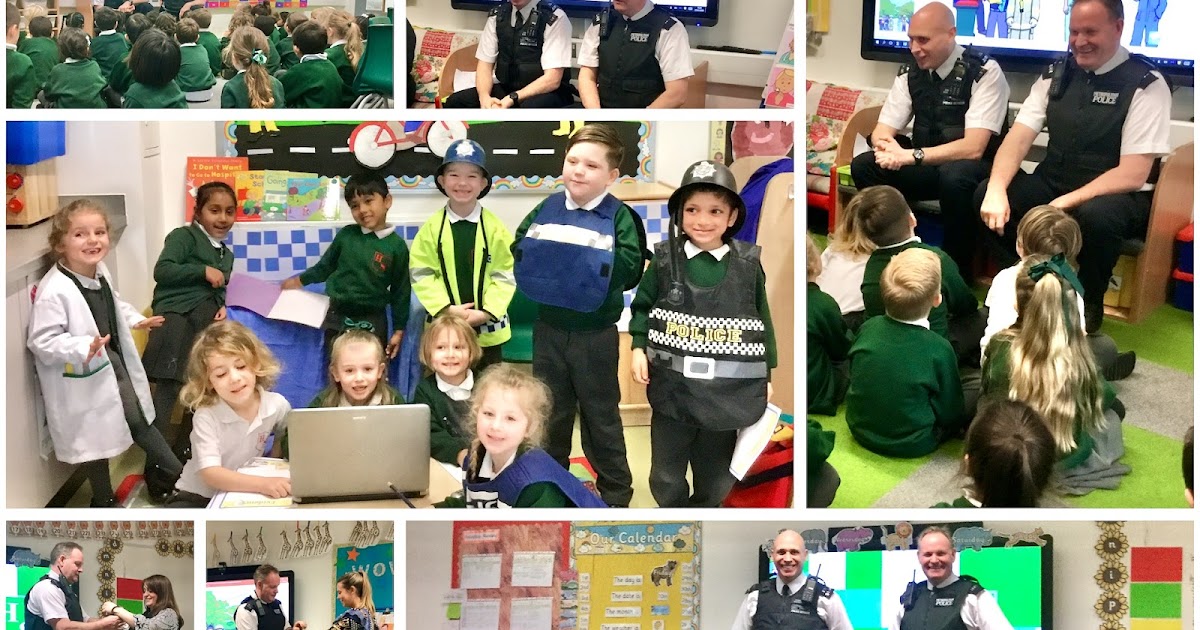 Hacton News: Reception Visitors: The Police