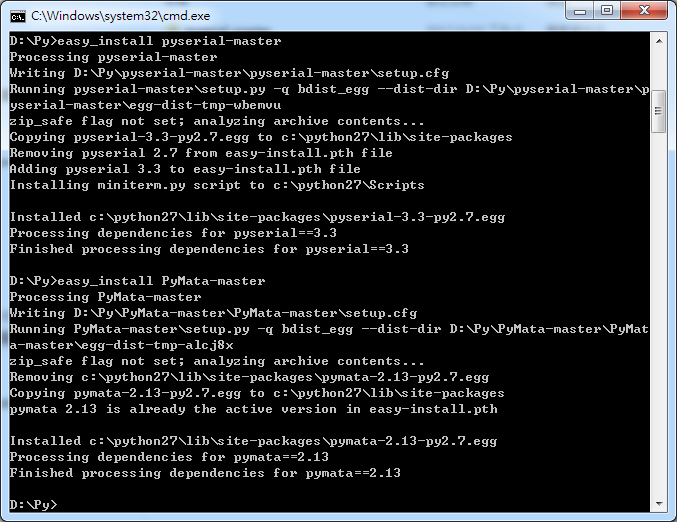 Arduino筆記(13)：使用Firmata 協定，Arduino 也可以執行 Python