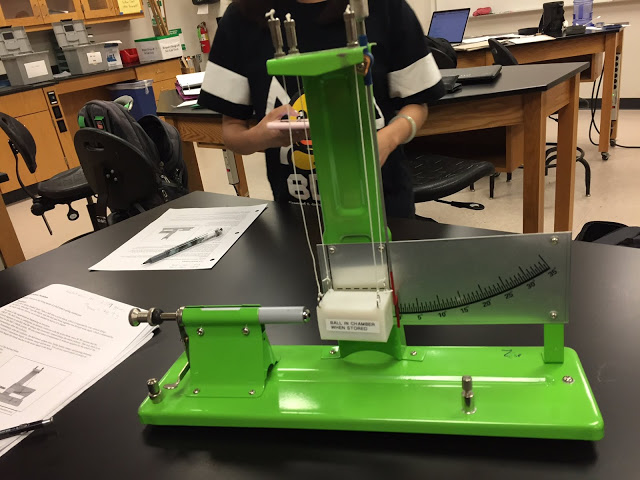 Lab 15- Ballistic collision