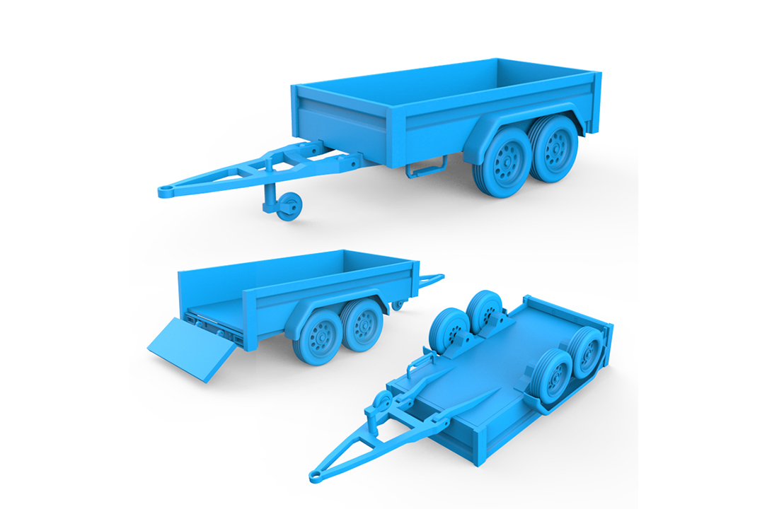 Trailer 3D Printing Model | Layth Jawad