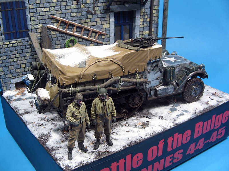 coldemons: Winter halftrack, Battle of the Bulge