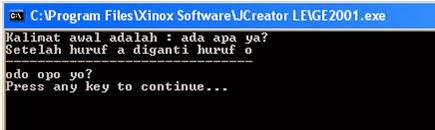 Listia Fatma: Penggunaan Fungsi String