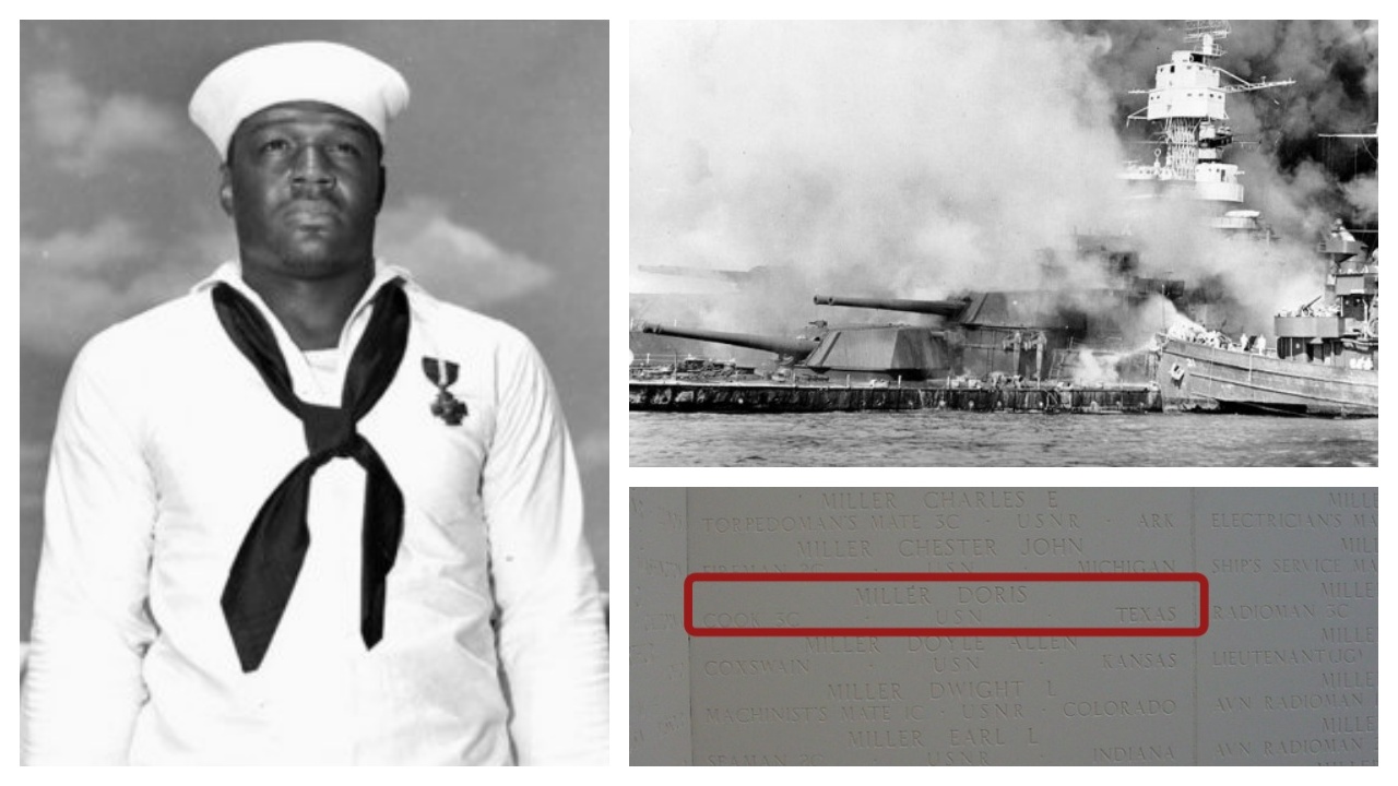 WW2 Fallen 100: WW2 Fallen - Pearl Harbor Navy Cross hero Doris Miller ...