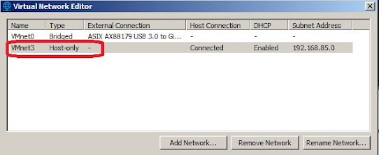 Knowledge Area: VMware Multiple Bridged Network