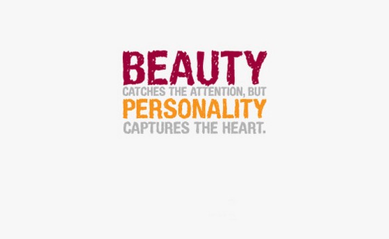 Beauty catches the attention but personality | nineimages