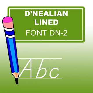 TPT - Fonts 4 Teachers: Top 6 D'Nealian Fonts to Practice Handwriting