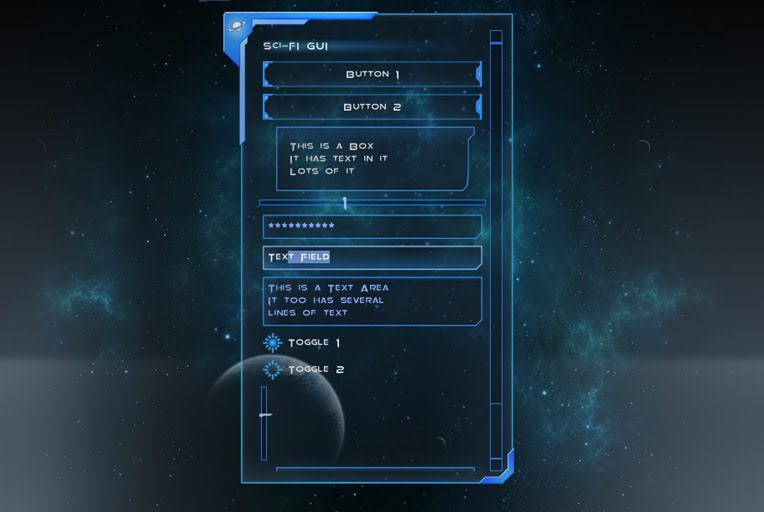 Pin by timpe on Sci-Fi GUI | Sci fi, Buttons, Blue button