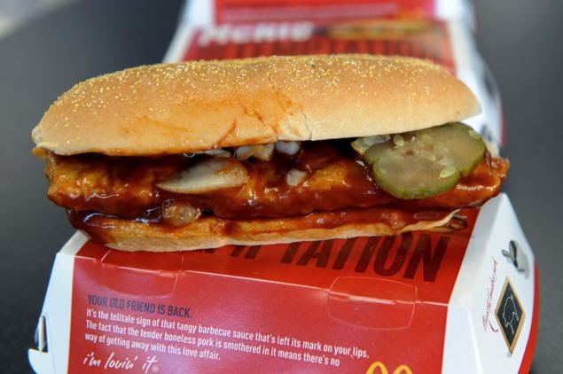 Who is that actor, actress in that TV commercial?: McDonald's "McRib ...