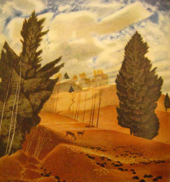 History of Painting: Landscape-painter Edmund Steppes (1873-1968)