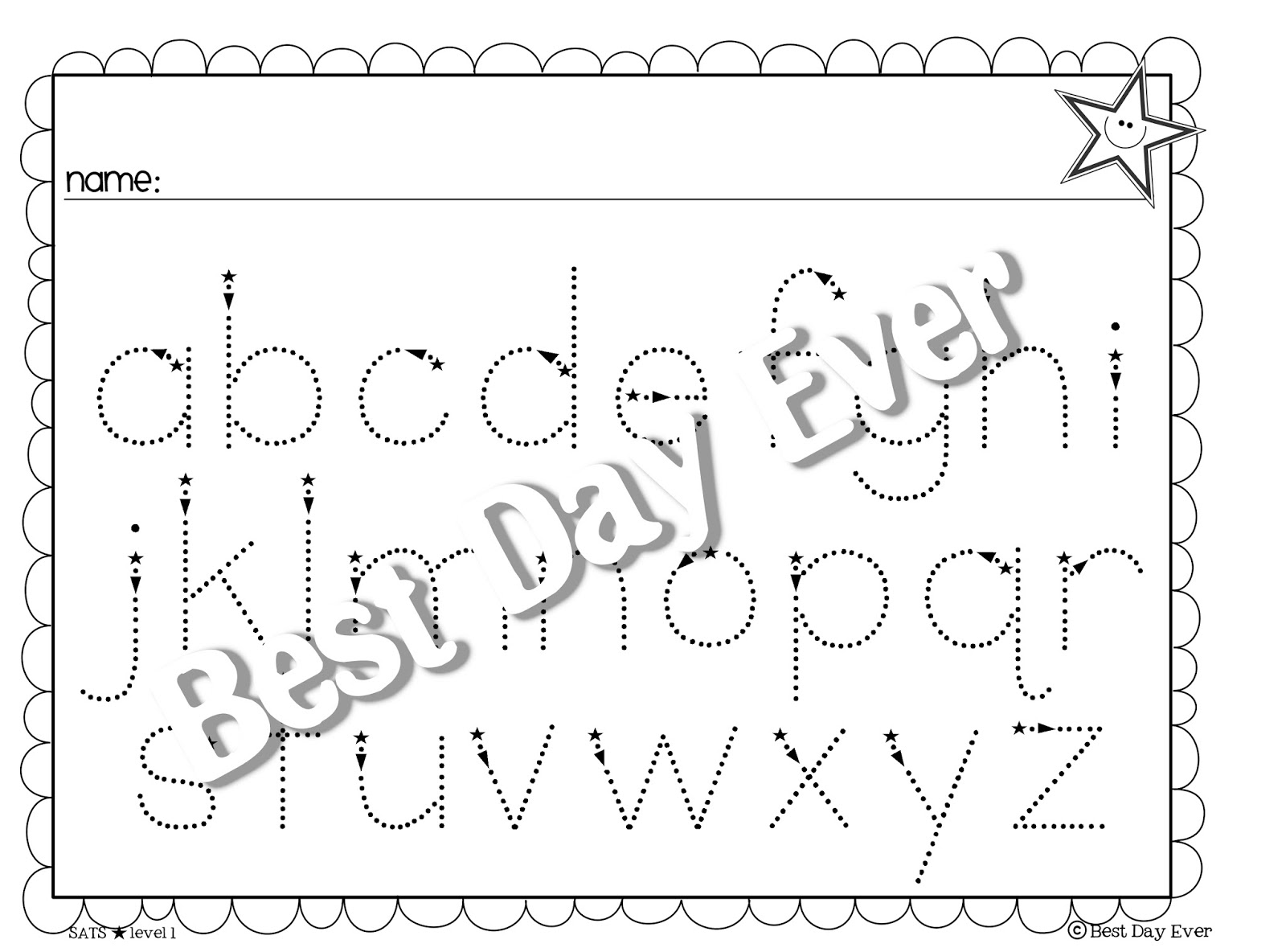 Best Day Ever: Early Learning!: Start at the Star Level 1