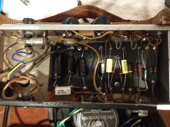 Jefs Tube Amp Blog: 1954 Fender Princeton 5C2 amp. Lovely warm jazzy sound.