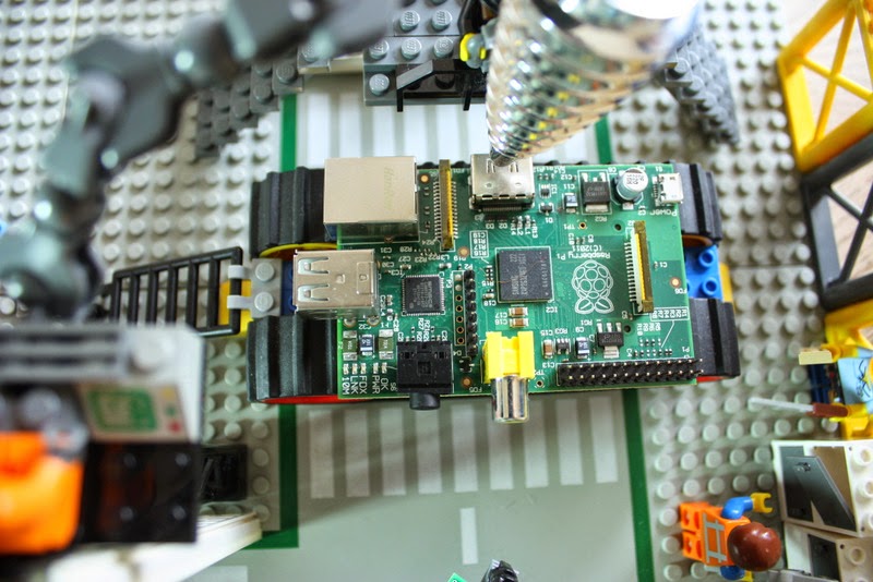 Easily Distracted: The evolution of Raspberry Pi: a Lego scene