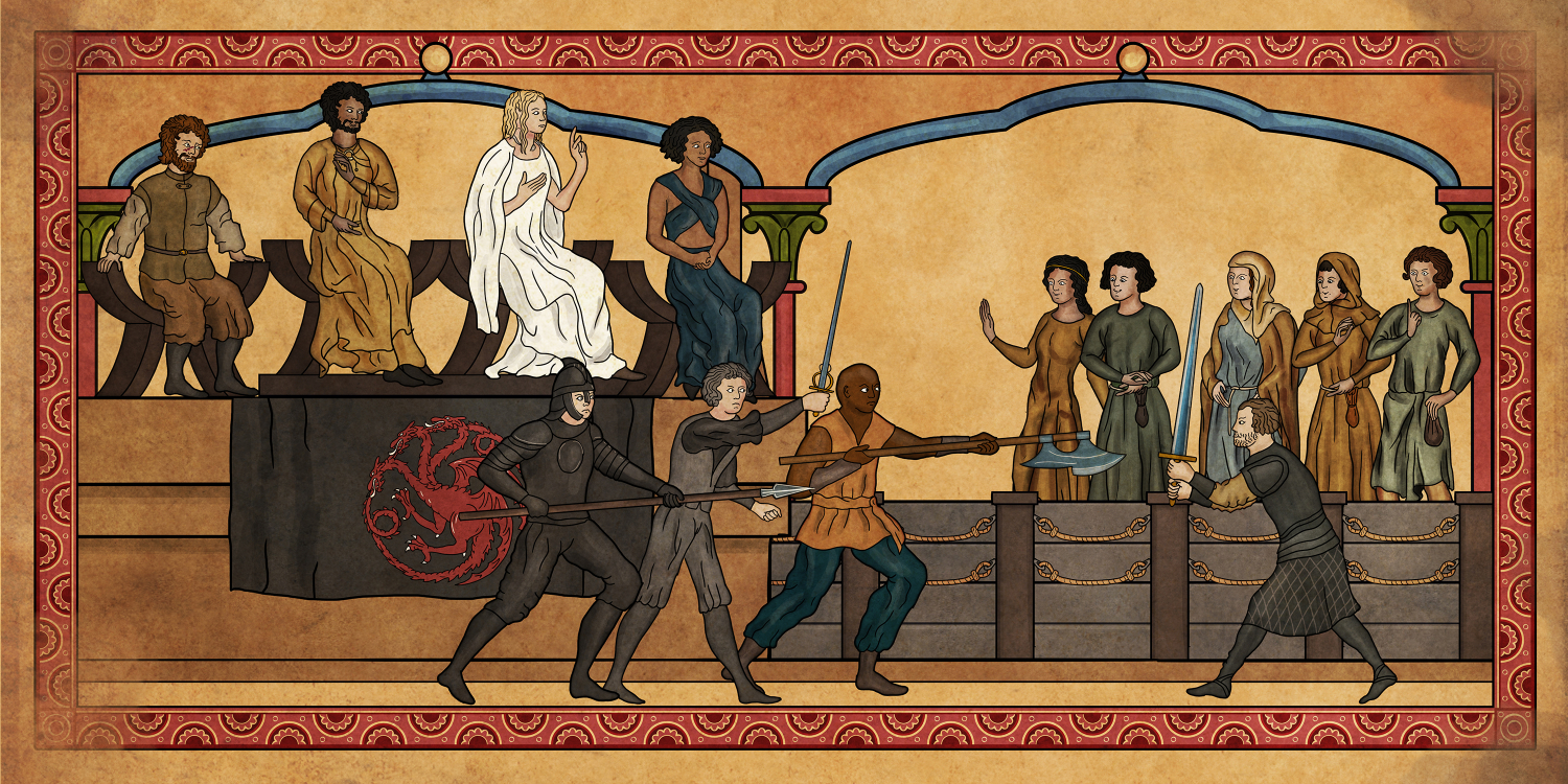 Game of Thrones Fighting Scene