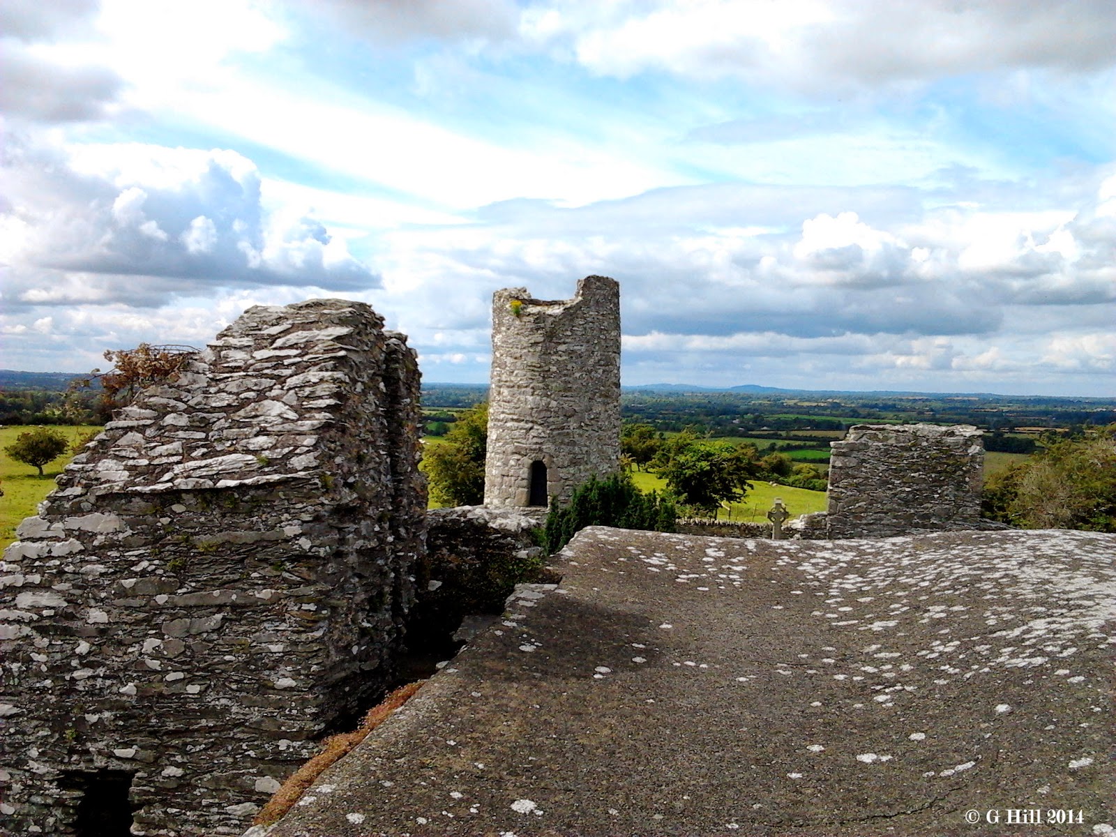 Ireland In Ruins: Oughterard Tower & Church Co Kildare