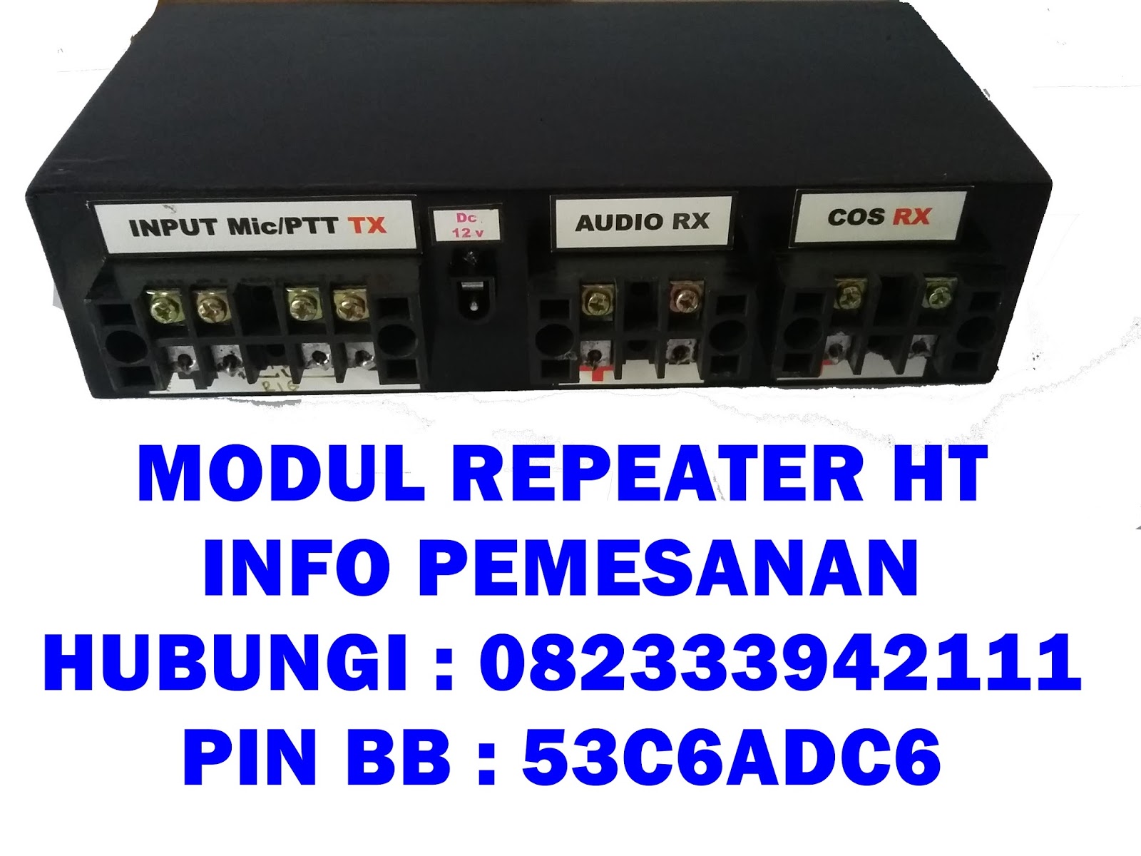 FILTER REPEATER RPU VHF: COR REPEATER HT