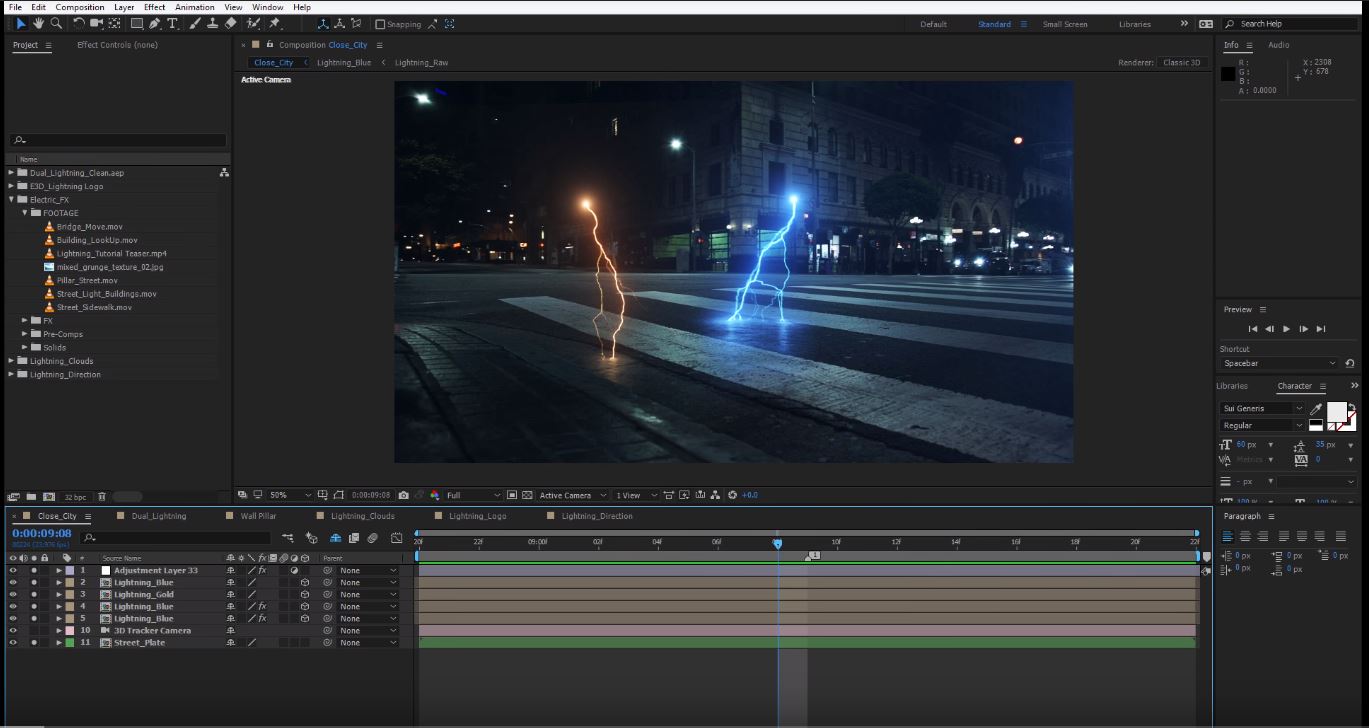 Animazione After Effects