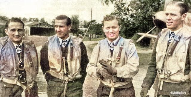 HISTOREICH: La mort de l'Oberleutnant Rudolf Pflanz pilote de chasse JG2