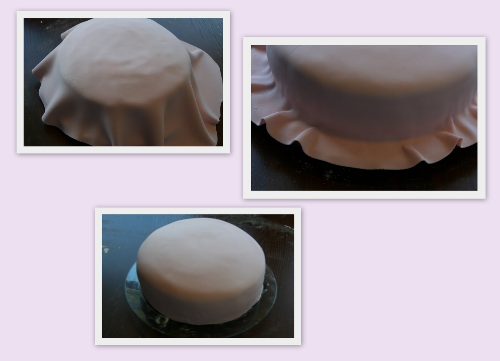 Anettes Kaker: Å trekke og pynte en kake...