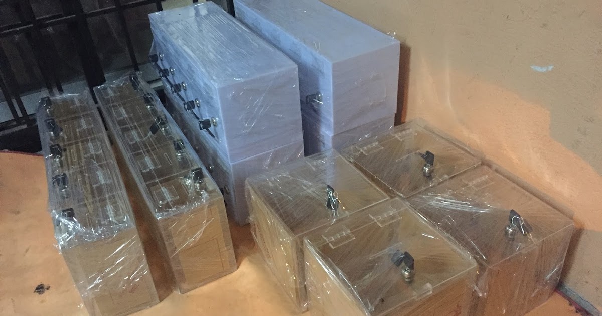 Reka Bentuk Acrylic: Tabung Duit / Tabung Derma