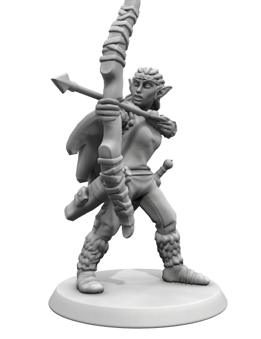From the Sorcerer's Skull: Our Land of Azurth party in Hero Forge