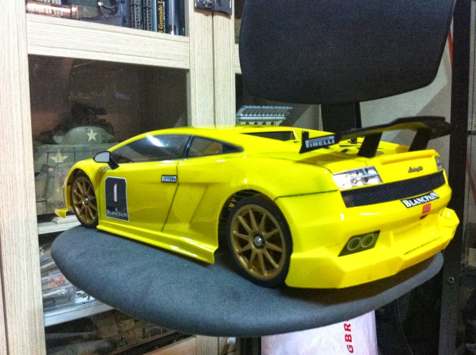 Kitter's Scale Models: Tamiya 1/10 Lamborghini Gallardo LP-560-4 Super ...