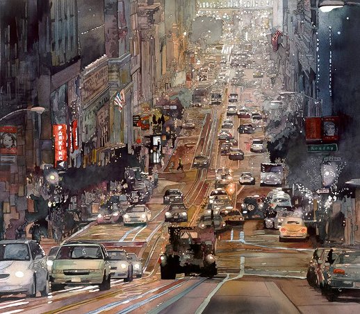 Watercolor Artist Drawn to Complexity, Challenge and the Importance of ...