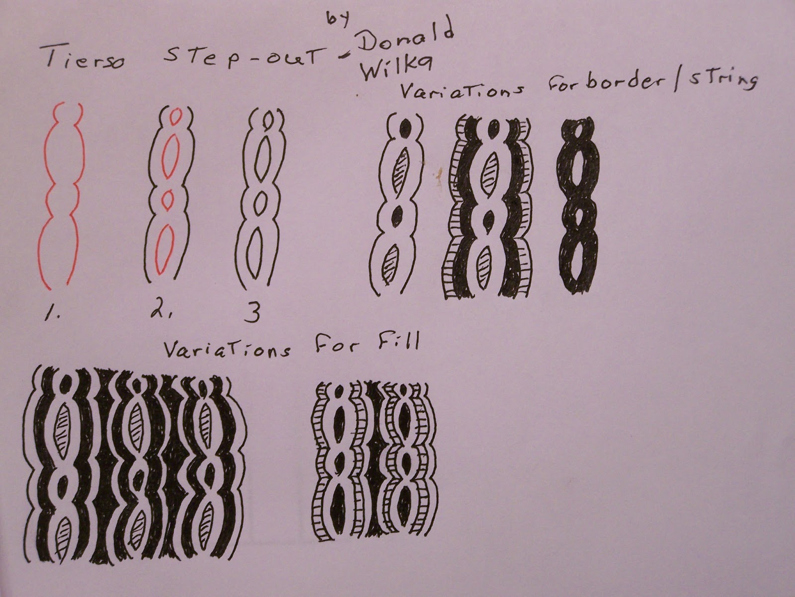 Tangles and More: Tangleation, New Tangle, or just a pattern : Tierso