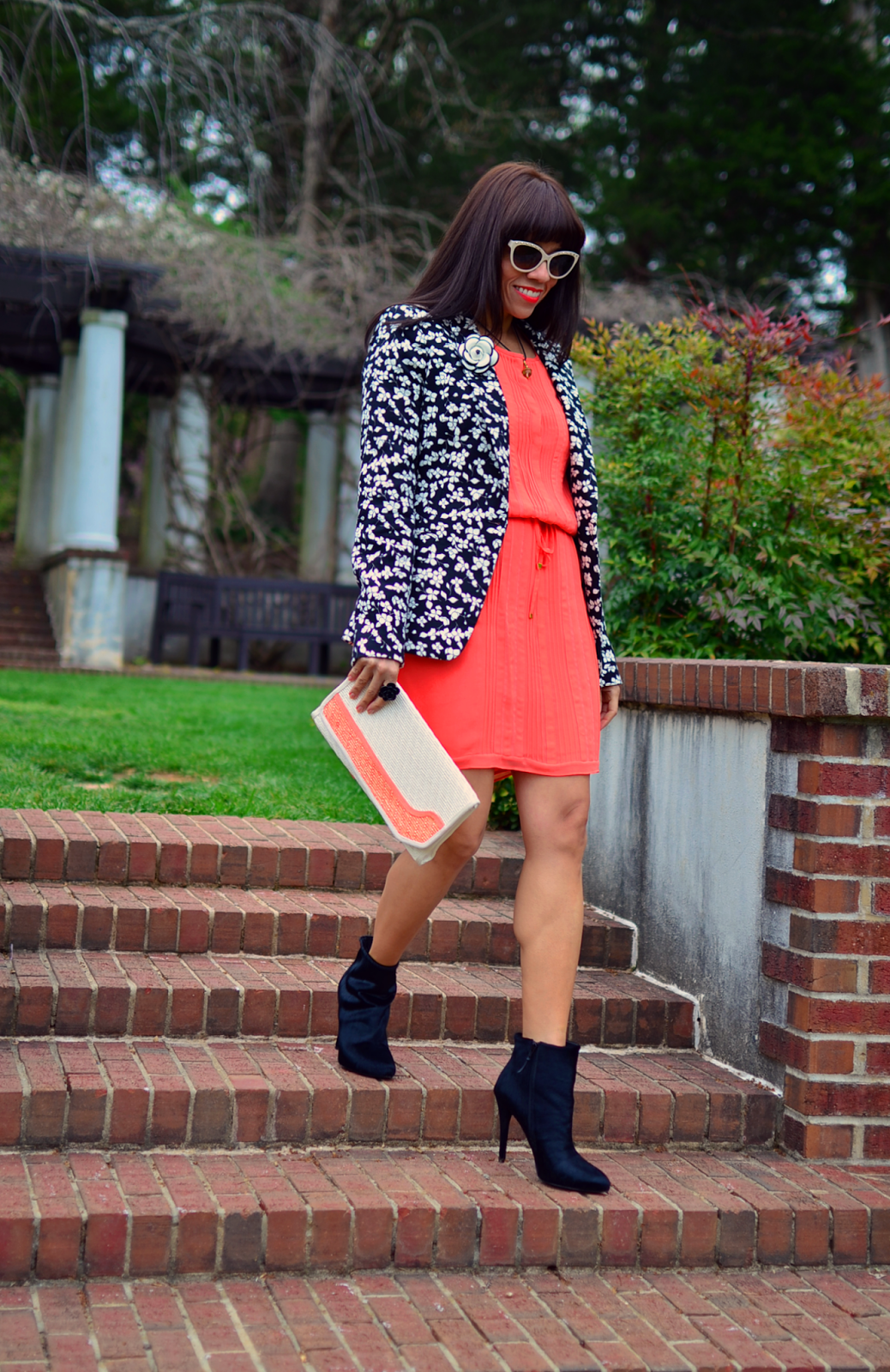 Coral, Floral and Your Smile | MY SMALL WARDROBE