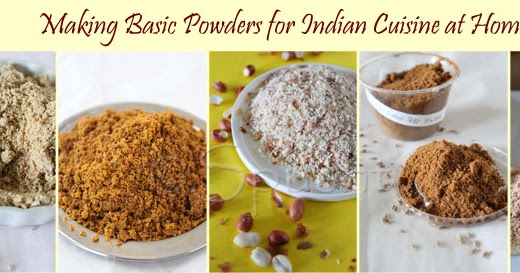 Spusht: Making Basic Powders for Indian Cuisine at Home