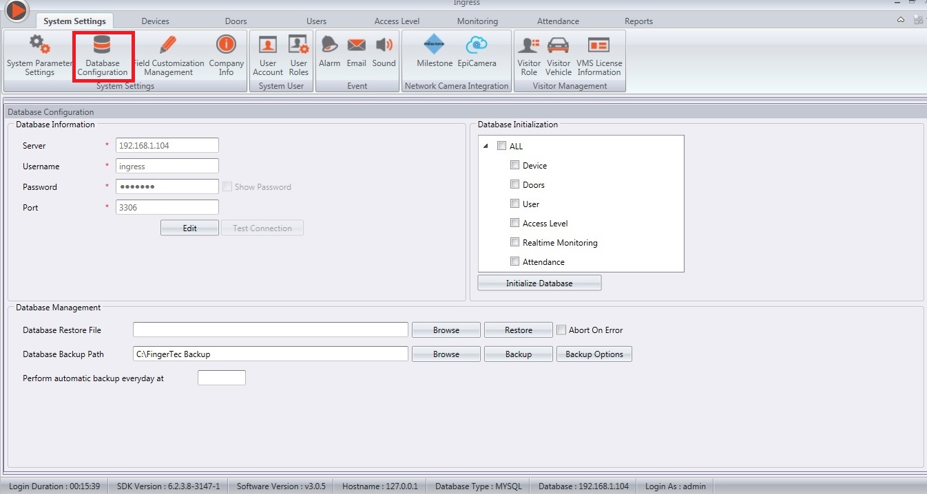 Backup And Restore Database Management Fingertec Technical Blog