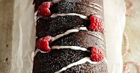 Chocolate and raspberry roulade recipe - Recipe Easy