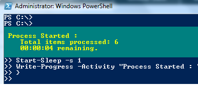 PowerShell : Show Progress Bar, Status and % Completed for Long Running ...