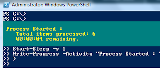 PowerShell : Show Progress Bar, Status and % Completed for Long Running ...