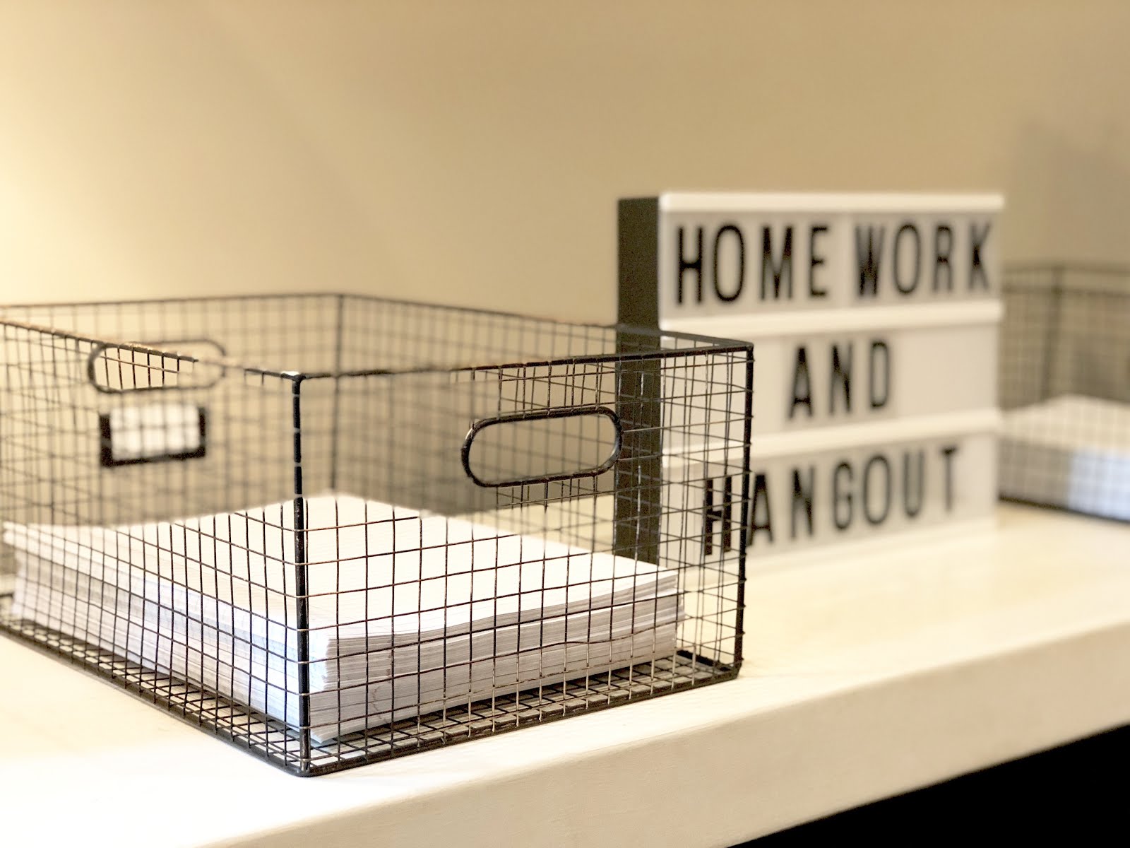 Magnolia Mamas : Create a Homework Station {For Less than $100}