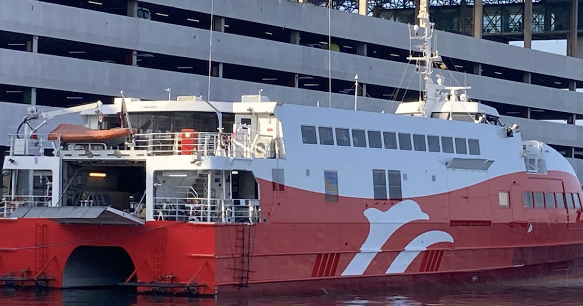 FERRYBALEAR: El Fast Ferry "San Gwann" de FRS avanza en su puesta a ...