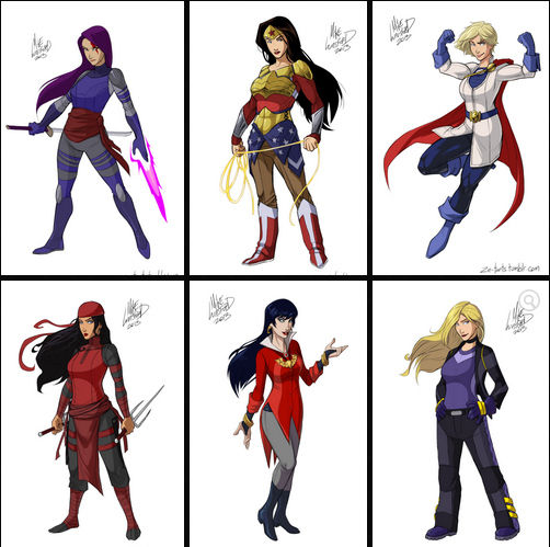Lady of the Geek: Super Heroines? Sensible clothes? BULL!