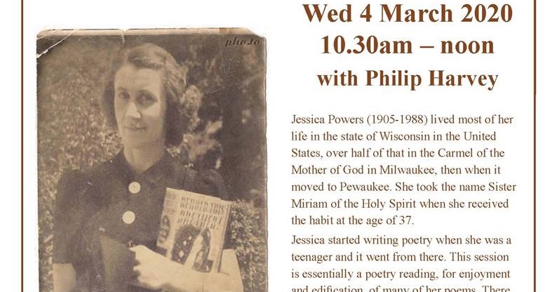 The Carmelite Library: A Poetic Biography of Jessica Powers PHILIP HARVEY