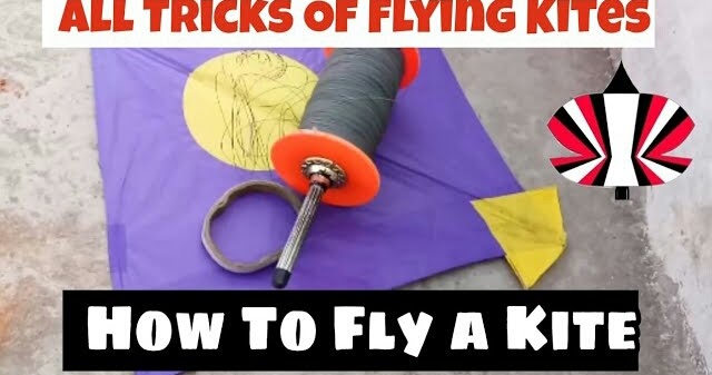 How to fly a Kite | How to tie a kite string | How to Knot a kite ...
