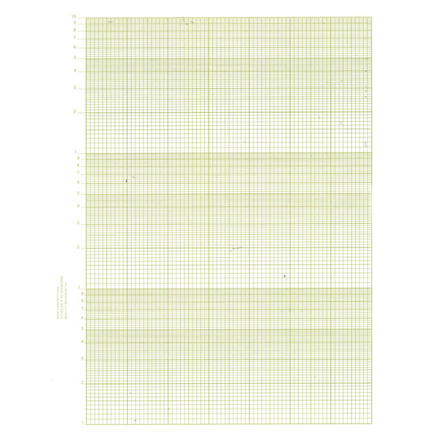 3 Cycle Semi Log Graph Paper - Collage Template
