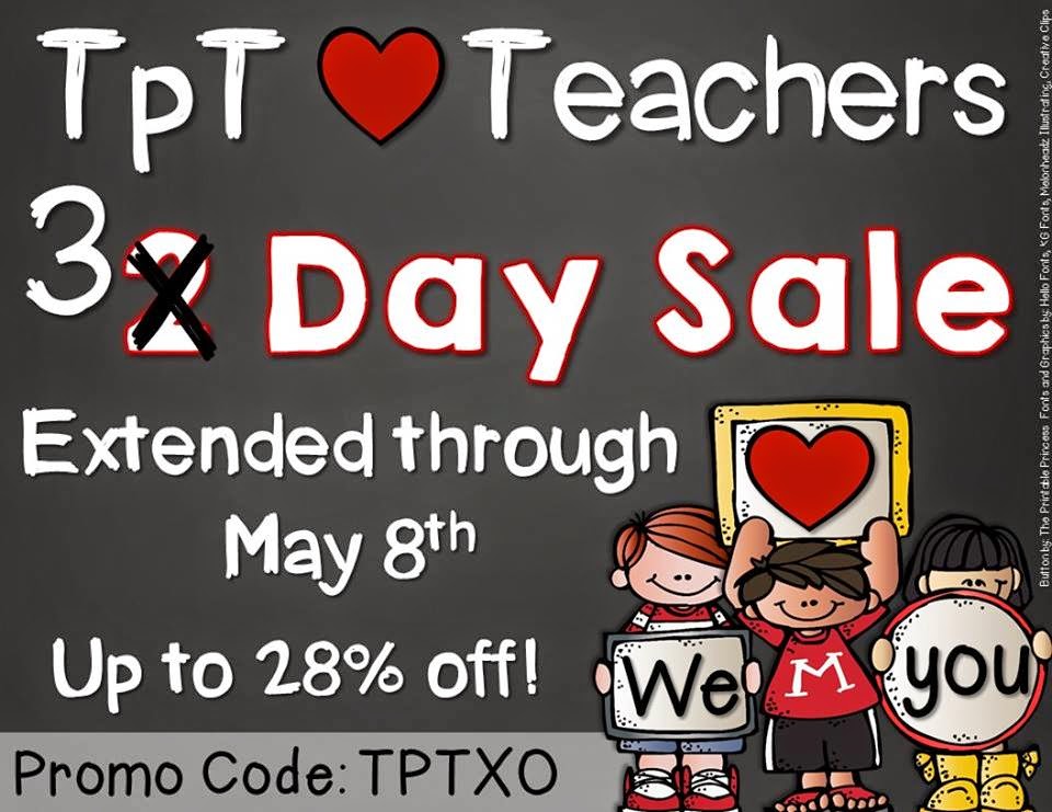 Mrs. Lee's Kindergarten: TPT Sale Extended!