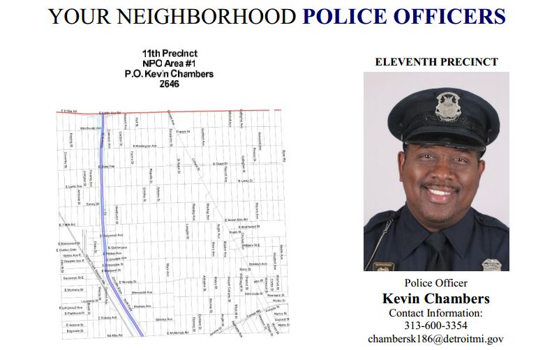 Behind The Blue Wall: [MI] Officer Chambers alleged "mistress" shot by ...