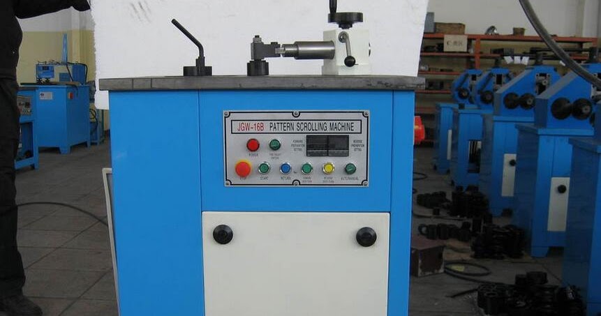 Ellsen Machinery: Information On Operating Scroll Bending Machines